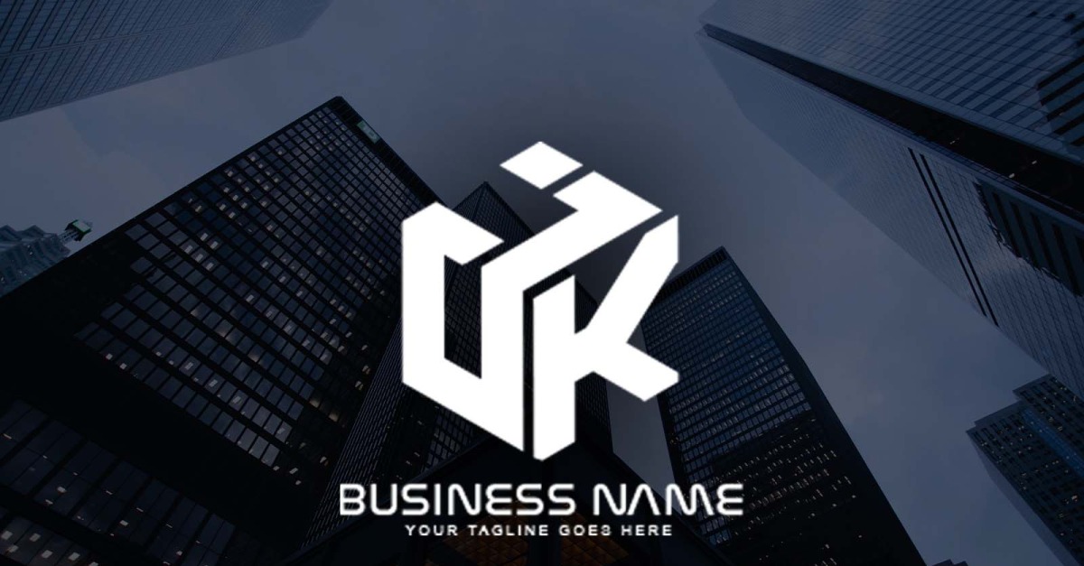 Professional JK Letter Logo Design For Your Business - Brand Identity