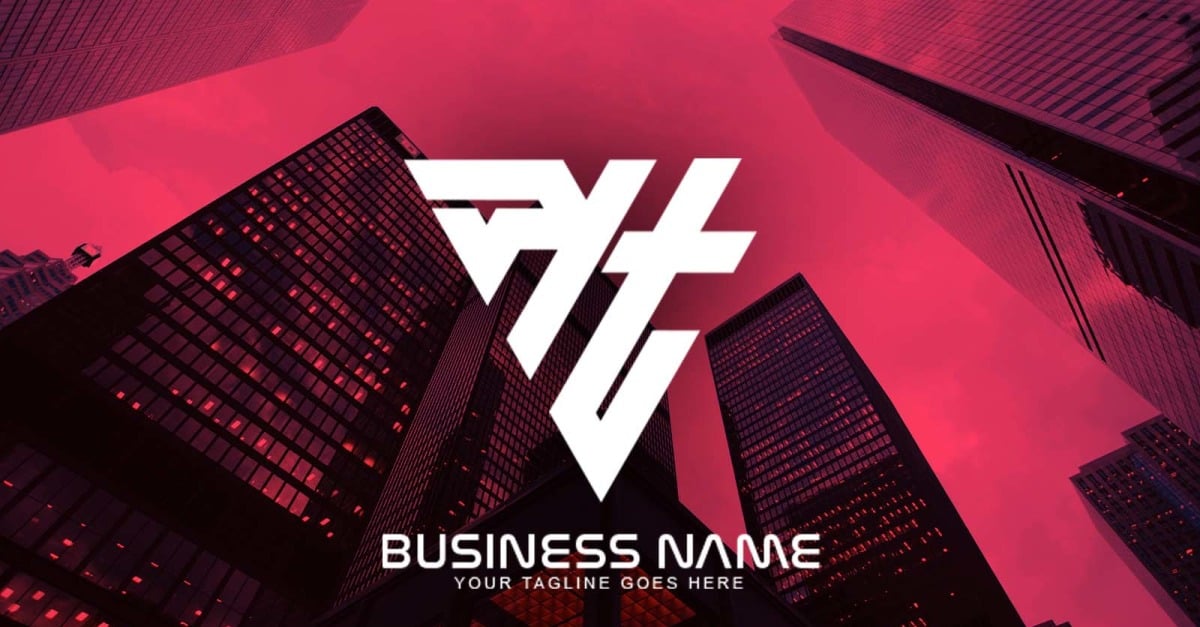 Professional KT Letter Logo Design For Your Business - Brand Identity