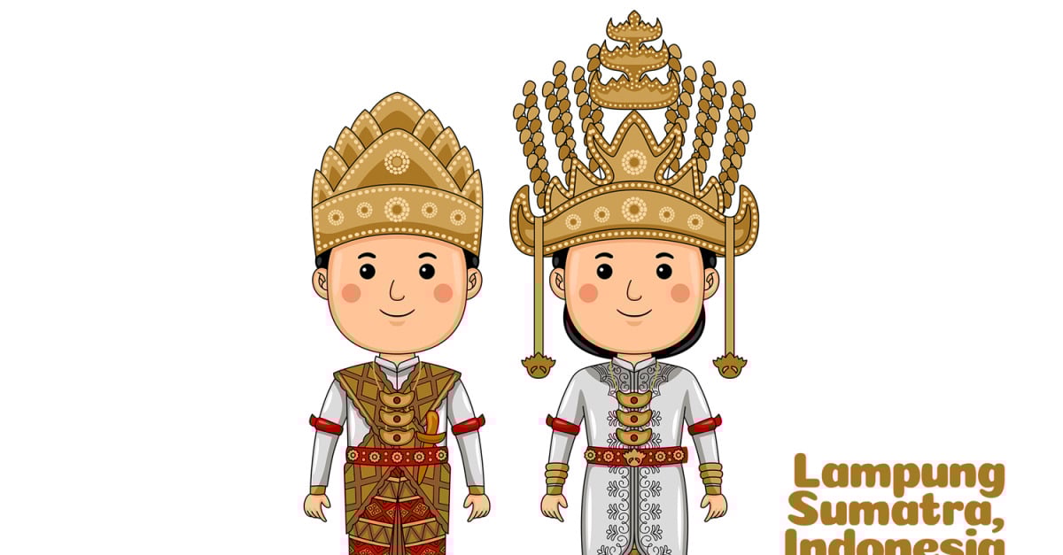 Pepadun Way Kana Indonesia Traditional Cloth