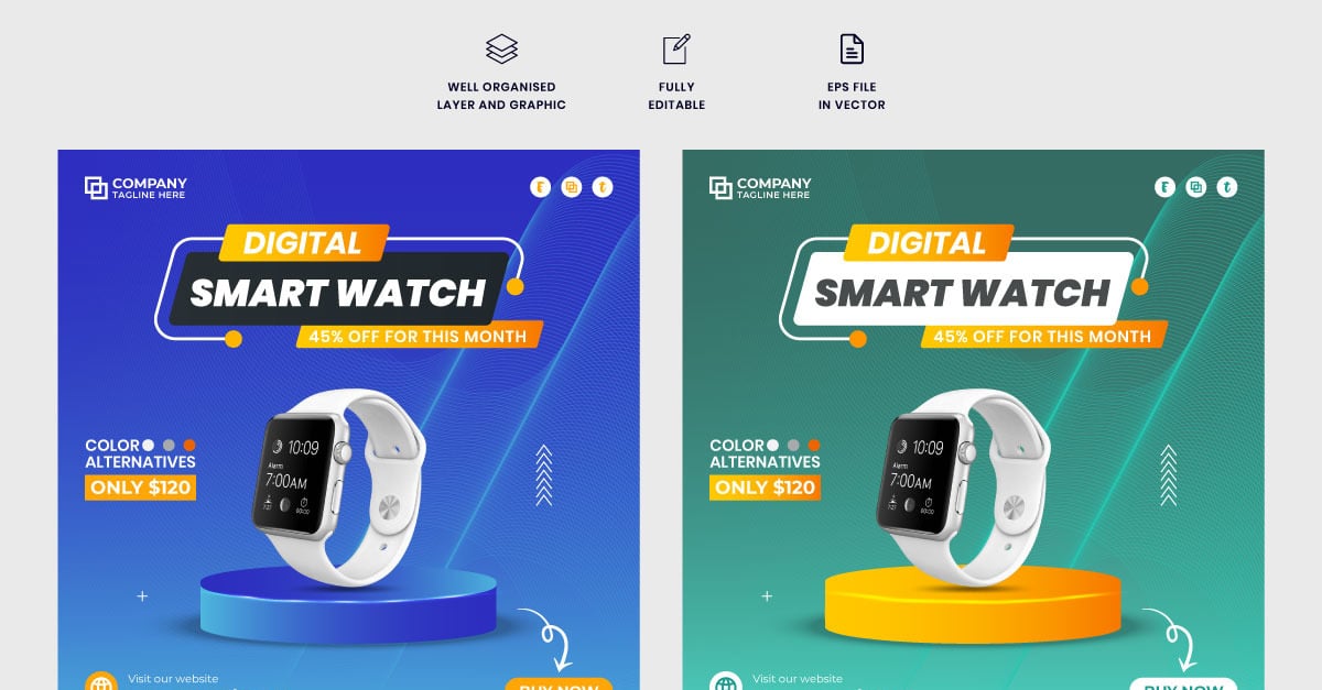 Clock business advertisement poster #312883 - TemplateMonster