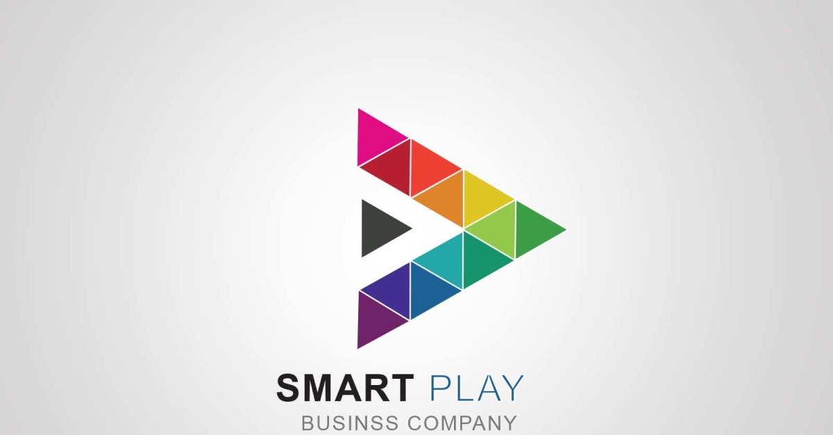 Kreatives digitales Smart-Play-Logo #312948 - TemplateMonster