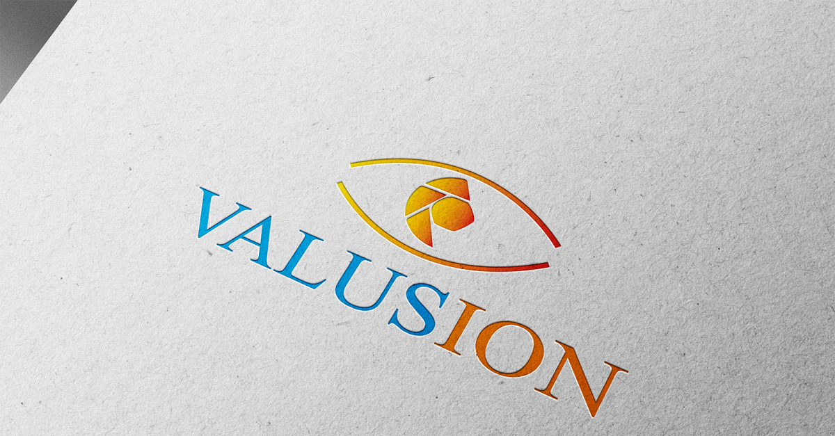 Modèle de conception de logo - Vision future