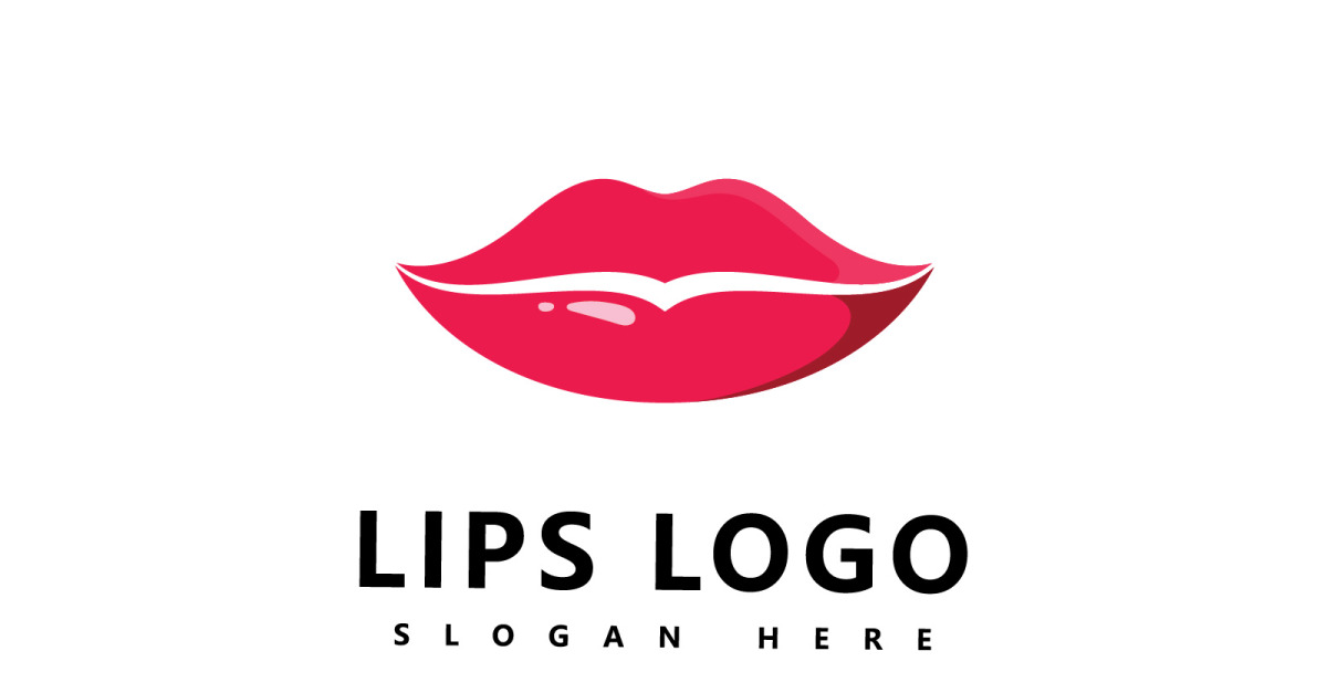Lips Logo Beauty Sexy Lips Vector Illustration V4 7989