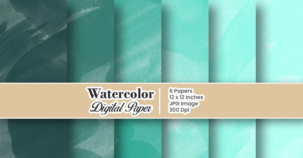 Pastel watercolor splash digital paper or watercolor texture background
