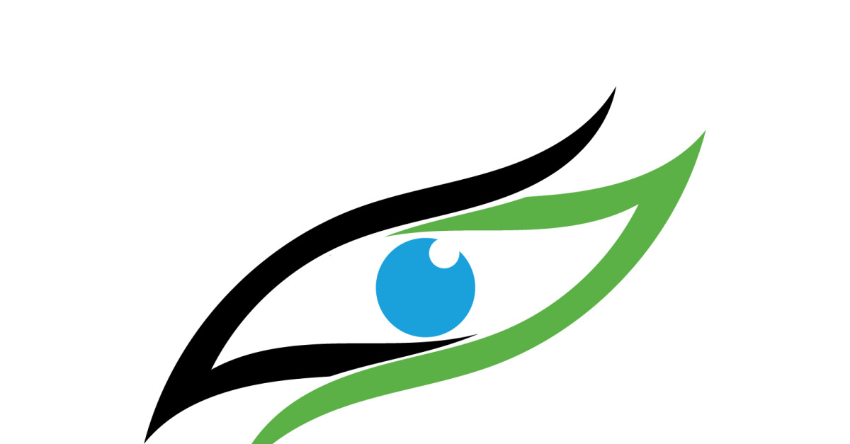 Logo des yeux santé conception des yeux santé v13
