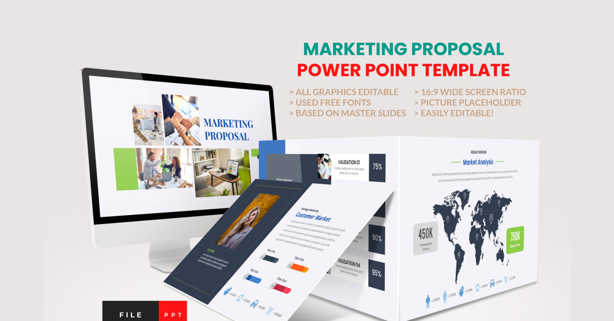 Modello Power Point di proposta di marketing