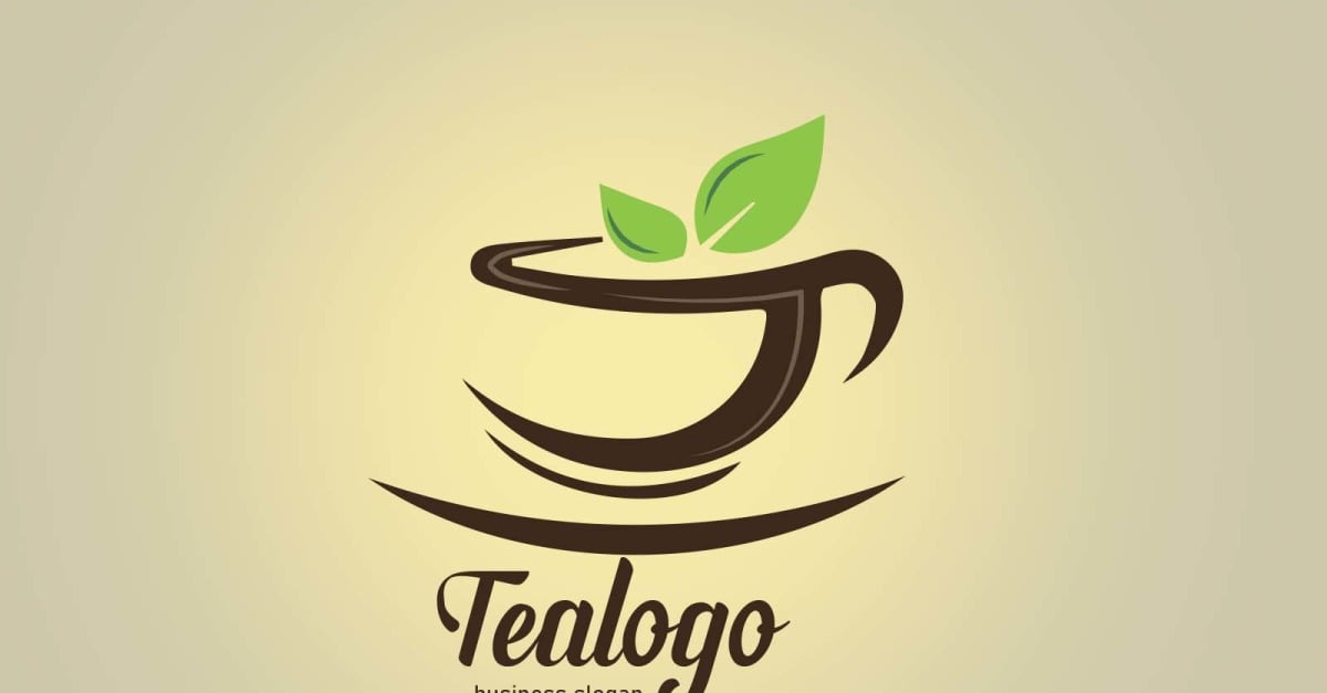 Das Tea-Logo des Branding-Unternehmens - TemplateMonster