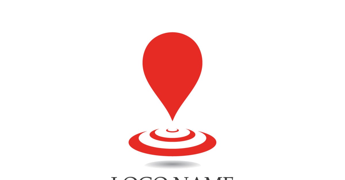 Map location logo and symbol vector v2 - TemplateMonster