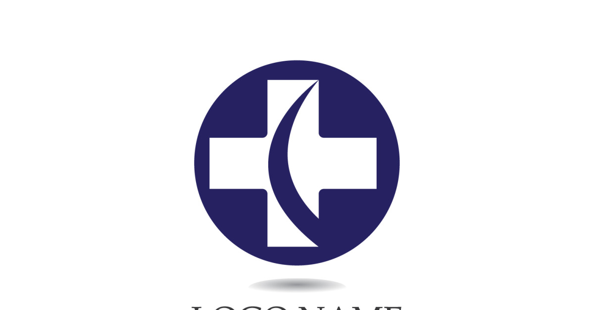 Medical cross Hospital logo vector symbol design v11