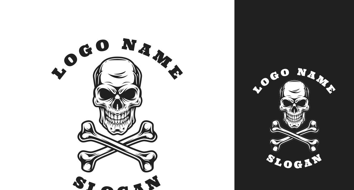 Skull Logos With Names Skull Cowboy Logo Design, Logos Ft. Logo