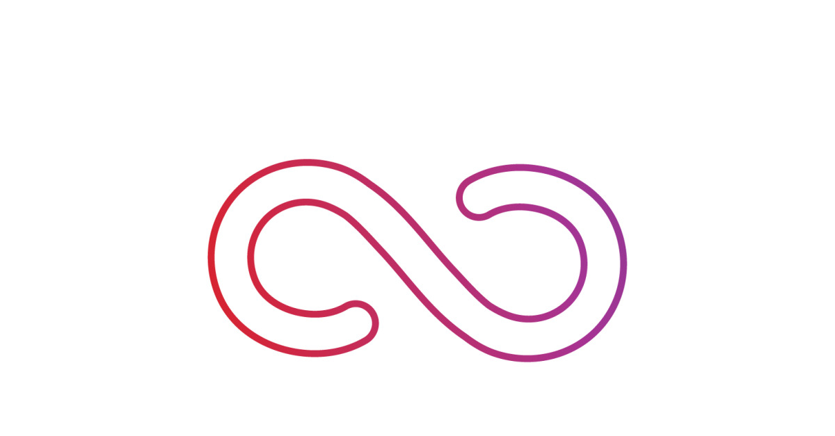 Infinity loop line logo symbole vecteur v4 - TemplateMonster