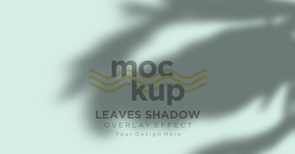 Leaves Shadow Overlay Effect Mockup 285 - TemplateMonster