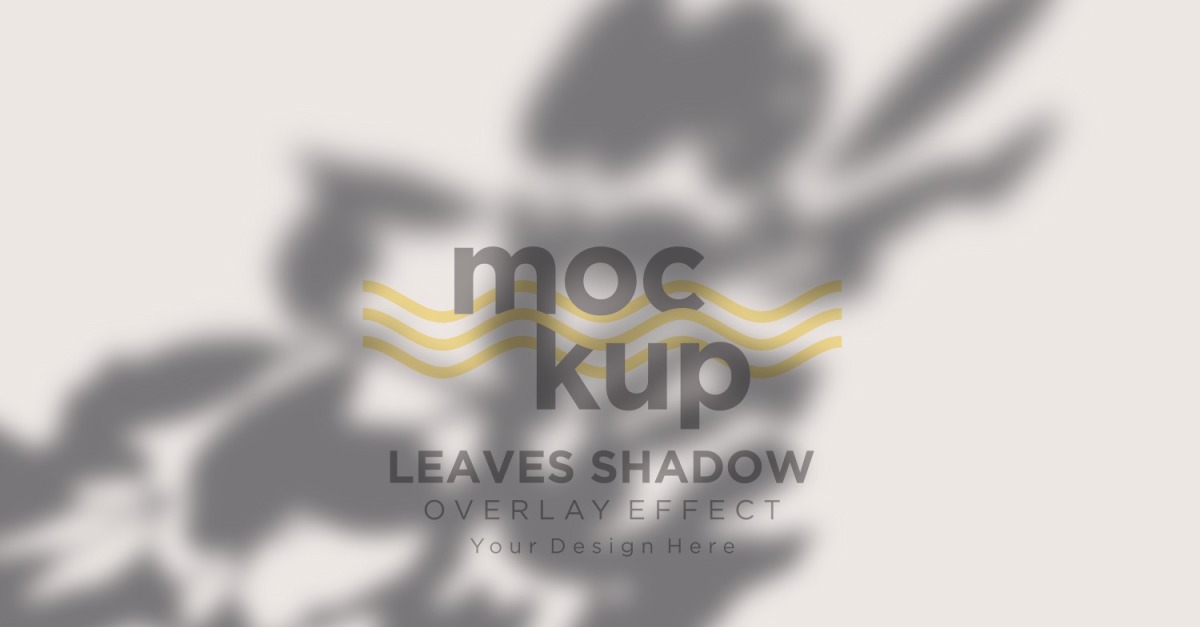 Leaves Shadow Overlay Effect Mockup 380 - TemplateMonster