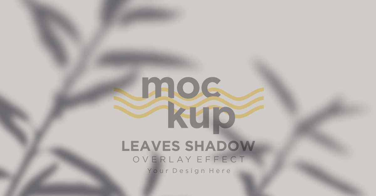 Leaves Shadow Overlay Effect Mockup 387 - TemplateMonster
