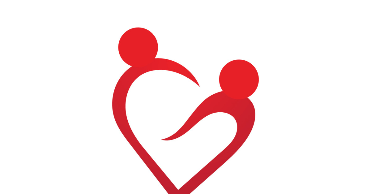 Herz-Liebes-Clipart-Symbol-Symbol-Vektor-Illustration v14