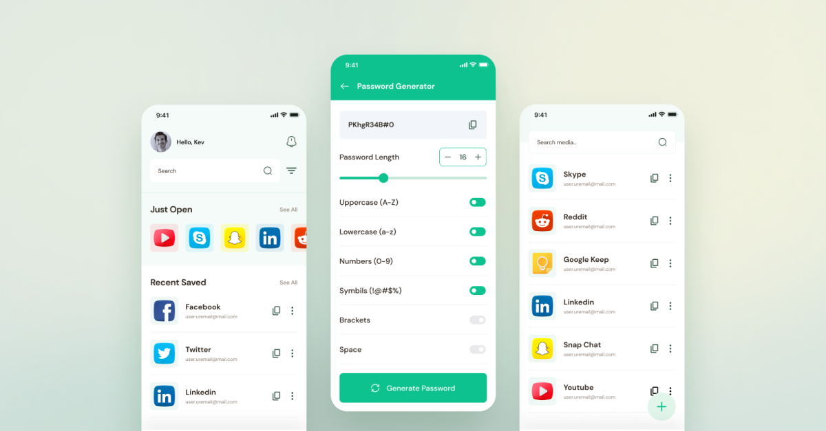 Password Manager App Ui Kit 316574 Templatemonster 