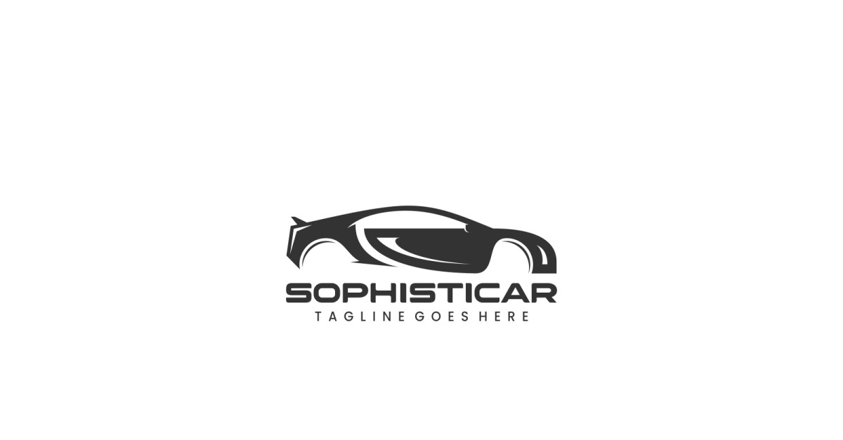 Auto-Silhouette-Logo-Stil #316904 - TemplateMonster