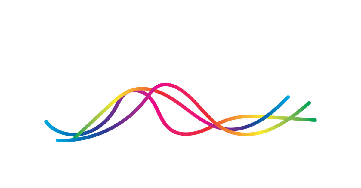 Logo linii muzycznej fali dźwiękowej v4 - TemplateMonster