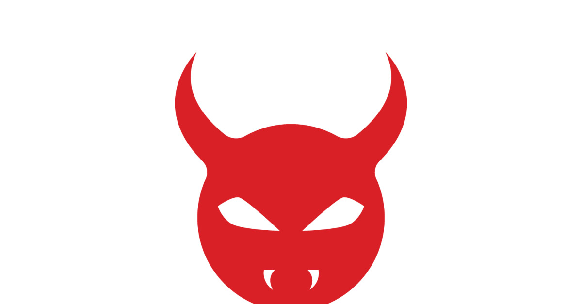 Diable icône logo vector design v2 #317207 - TemplateMonster