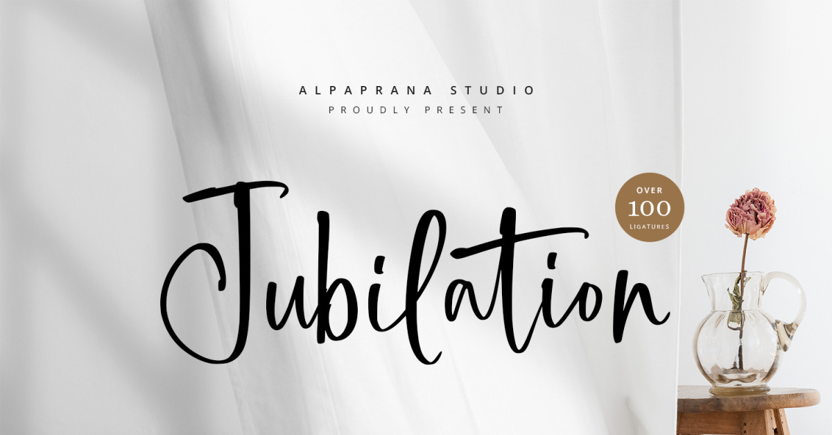 Jubel - Handschriftliche Schriftart #317438 - TemplateMonster