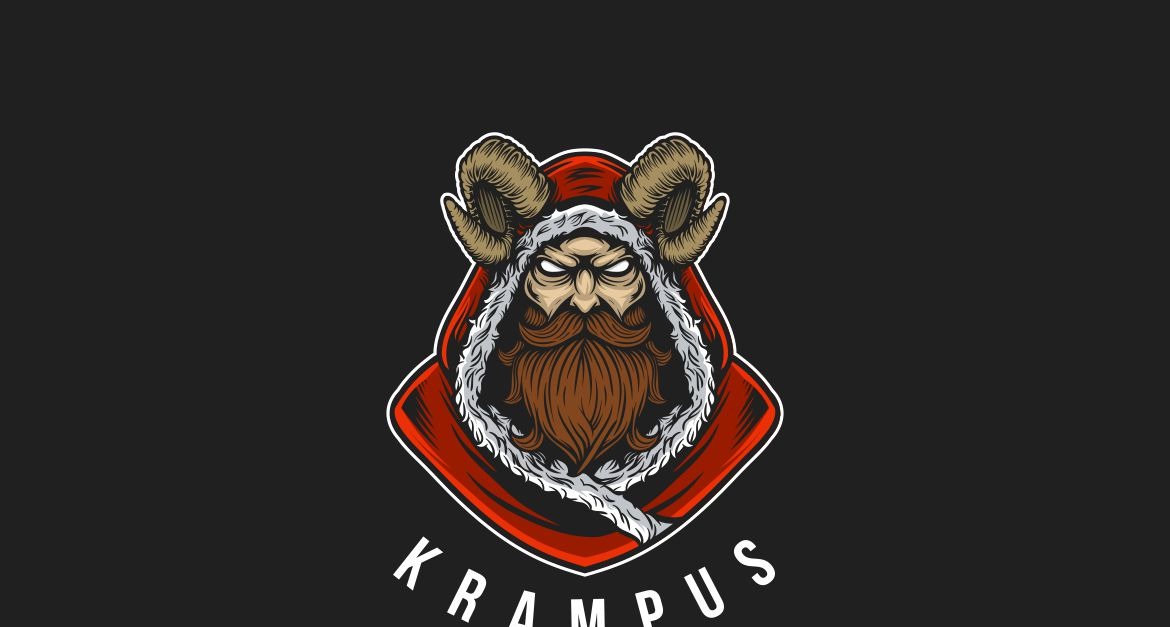 Krampus-Grafik-Logo-Design #317774 - TemplateMonster