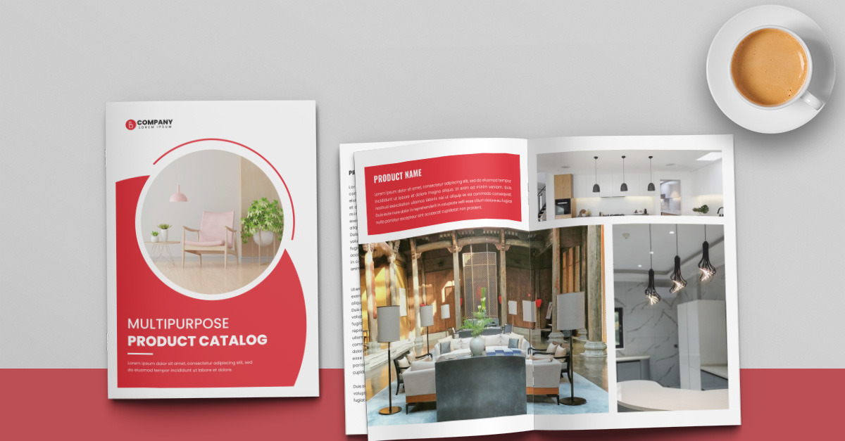 Professional Multipurpose Business Product Catalog Template Design