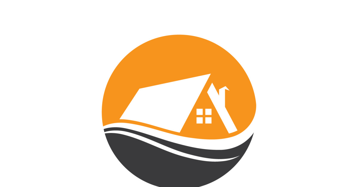 Ev satışı, mülk, bina logo vektörü v15 - TemplateMonster