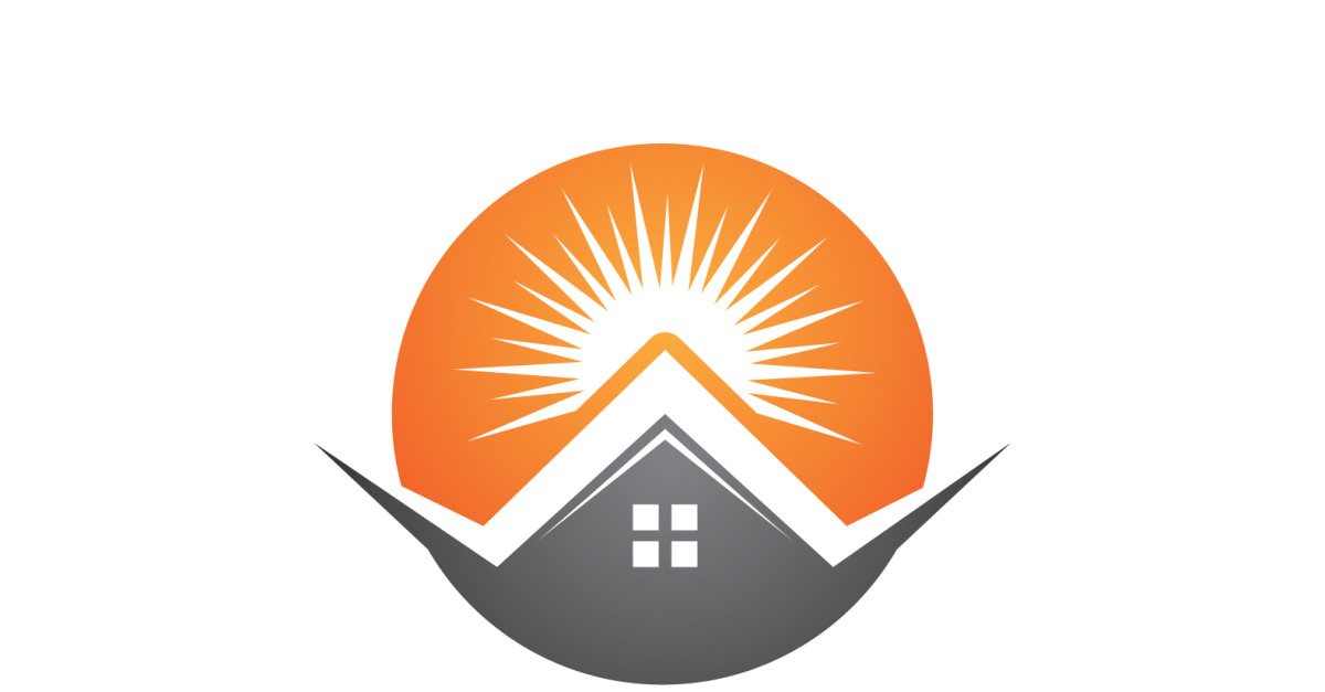 Ev satışı, mülk, bina logo vektörü v23 - TemplateMonster