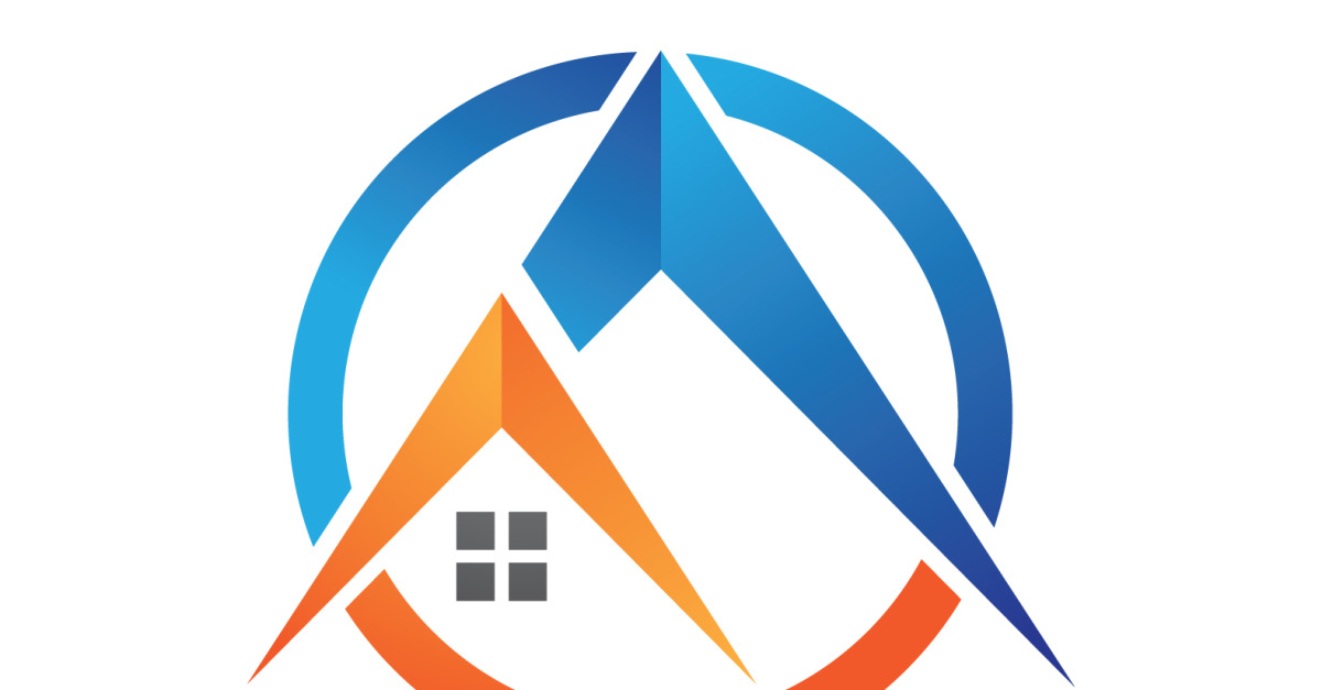 Ev satışı, mülk, bina logo vektörü v64 - TemplateMonster