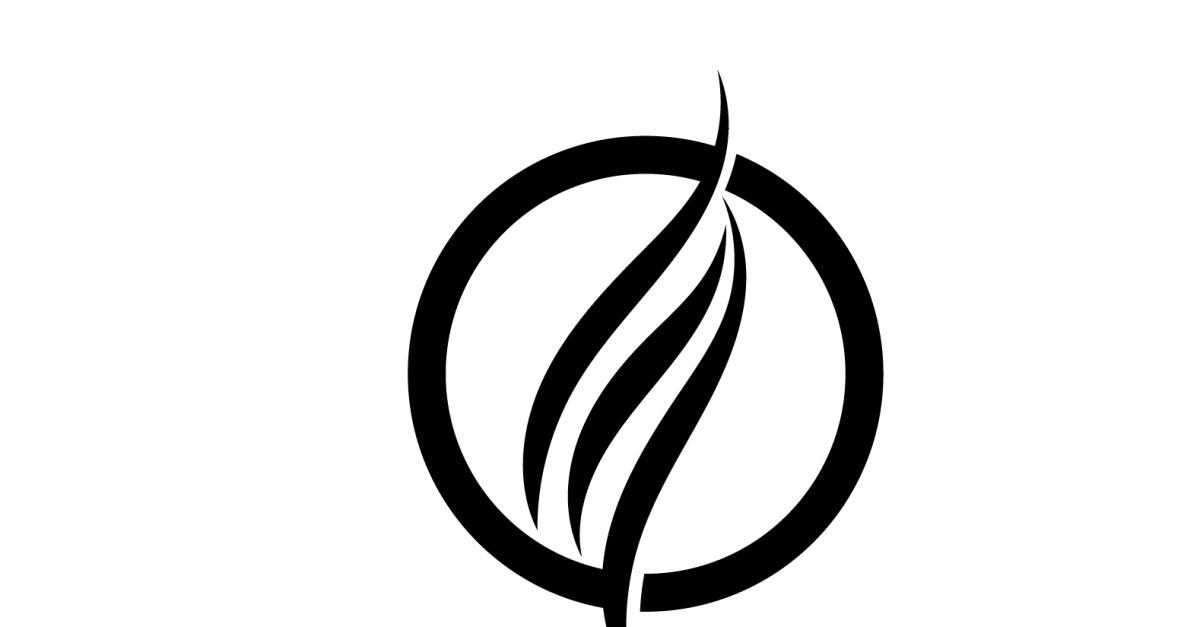 Logo linii włosów i wektor symboli v47 - TemplateMonster