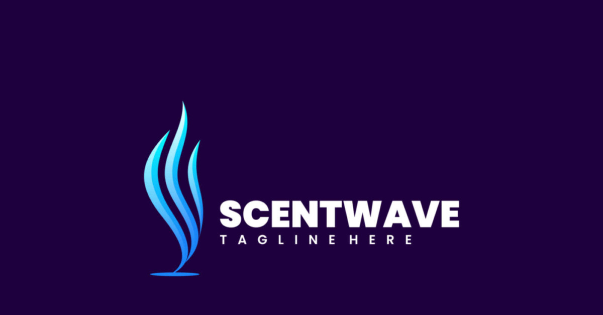Scent Wave Gradient Logo Style #319950 - TemplateMonster