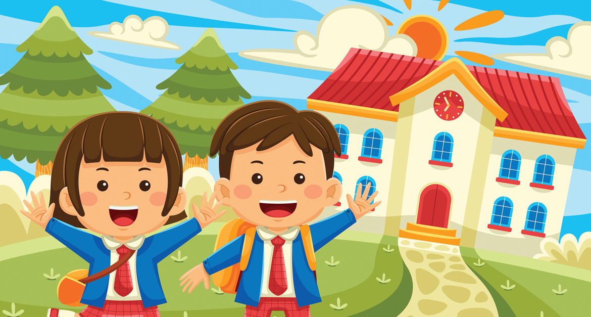 Back To School Cartoon Vector #01 #320420 - TemplateMonster