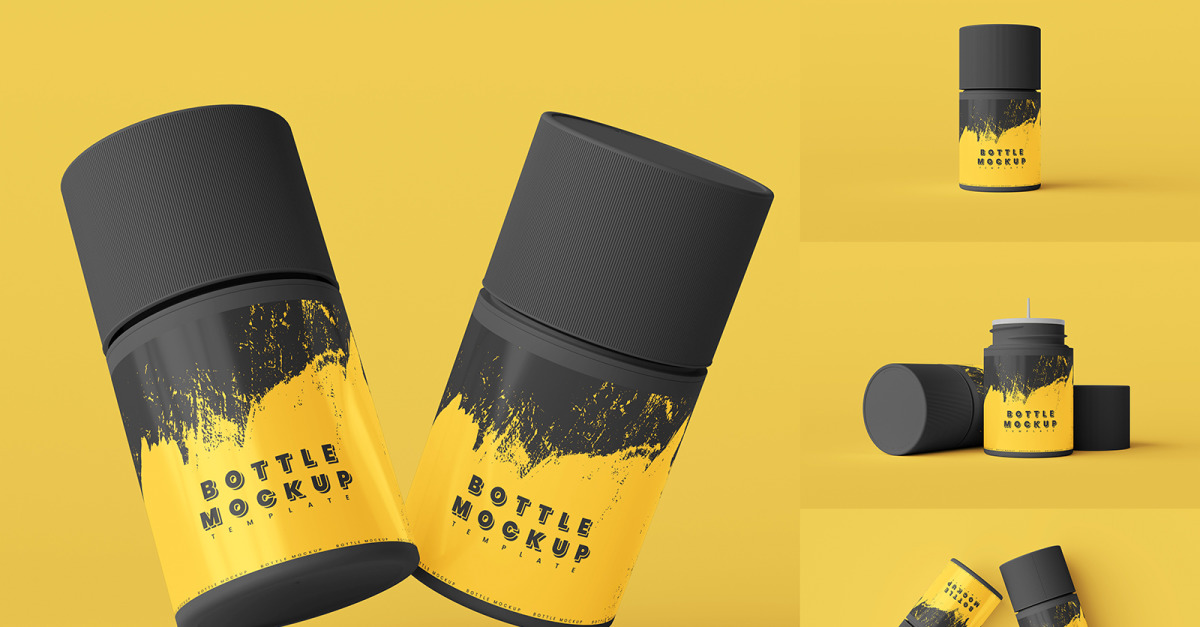 Bundle Liquid Bottle Mockup #320789 - TemplateMonster