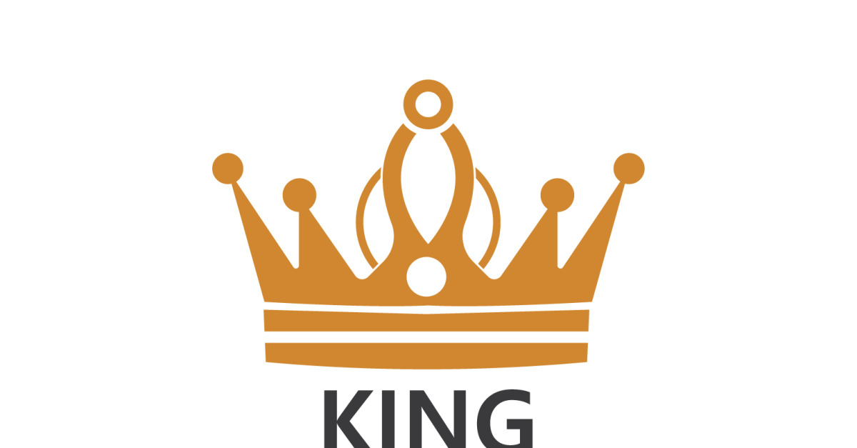 Crown King And Princes Logo Template vector V3