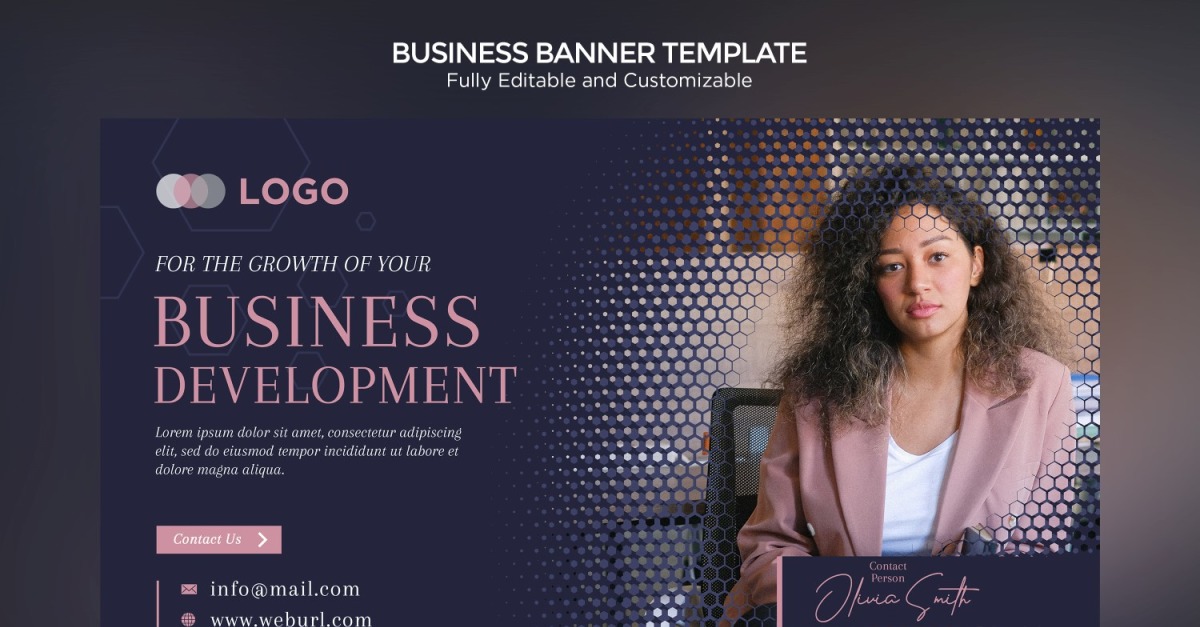 Business Development Banner Design Template.