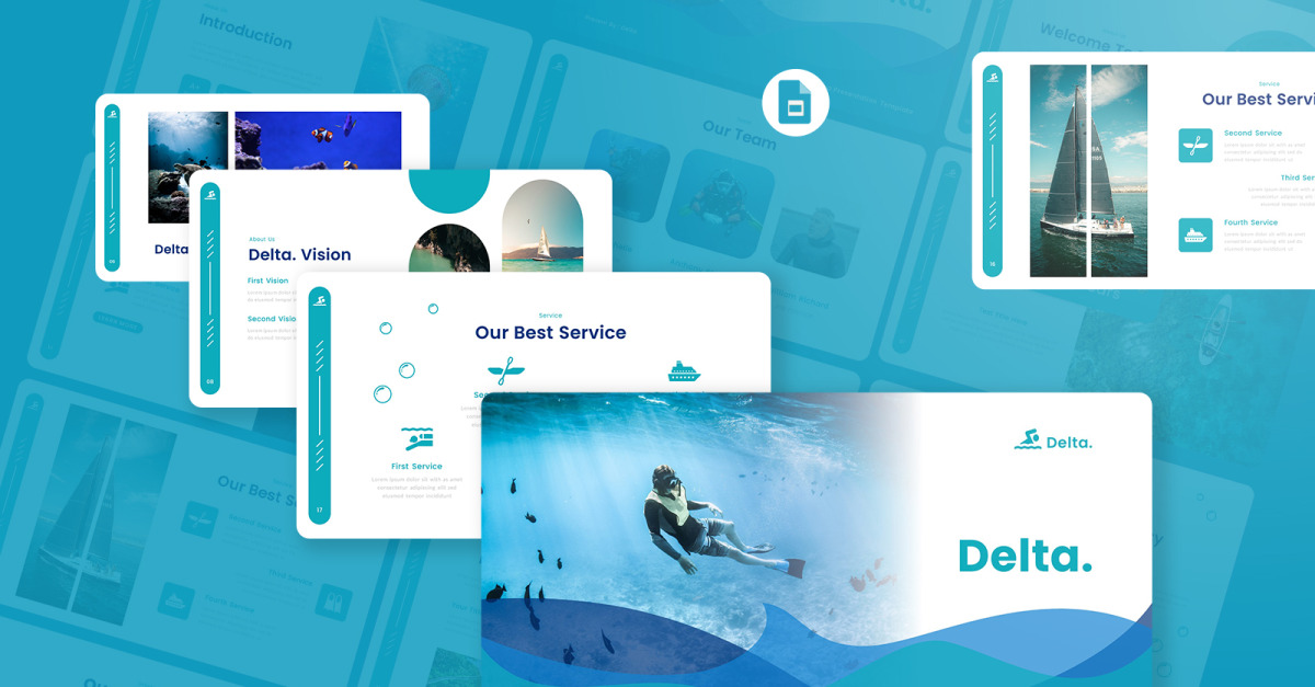 Delta - Ocean And Sea Presentation Google Slides Template