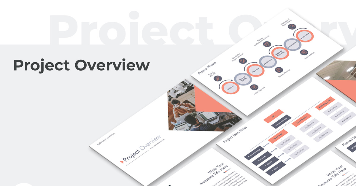 Project Overview Keynote Presentation Template