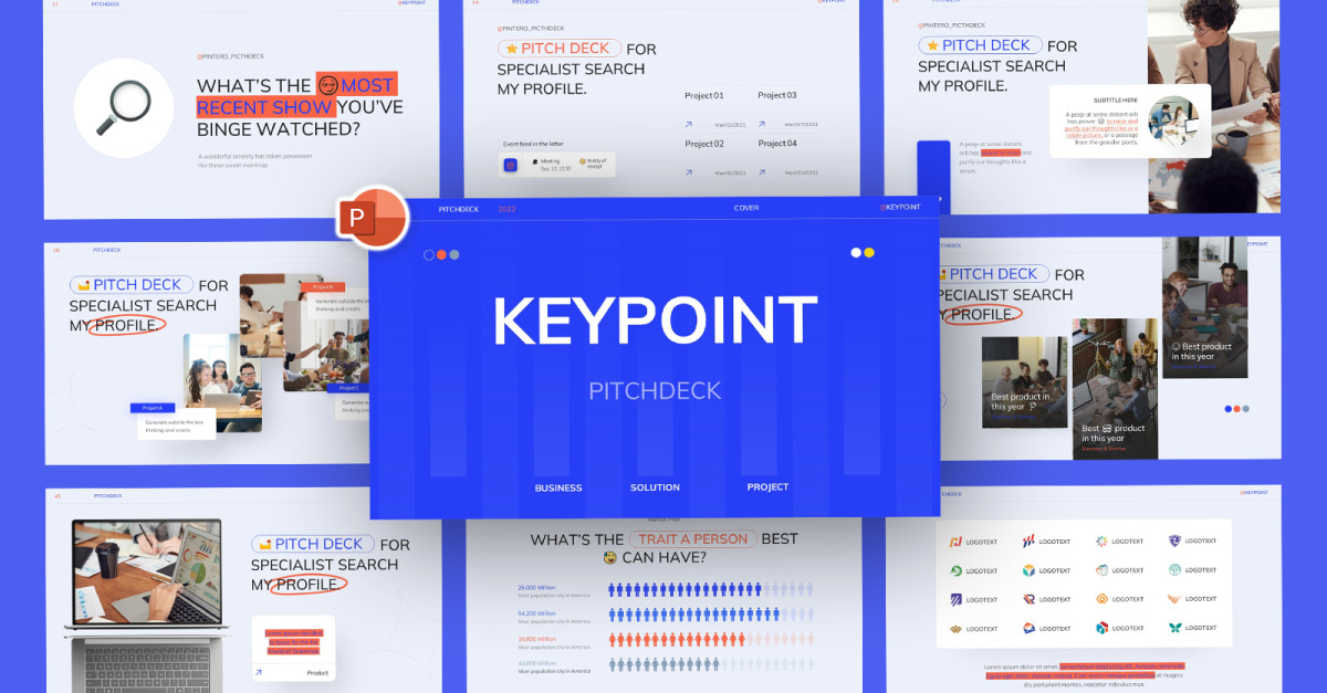 KeyPoint Professional Business PowerPoint-Vorlage