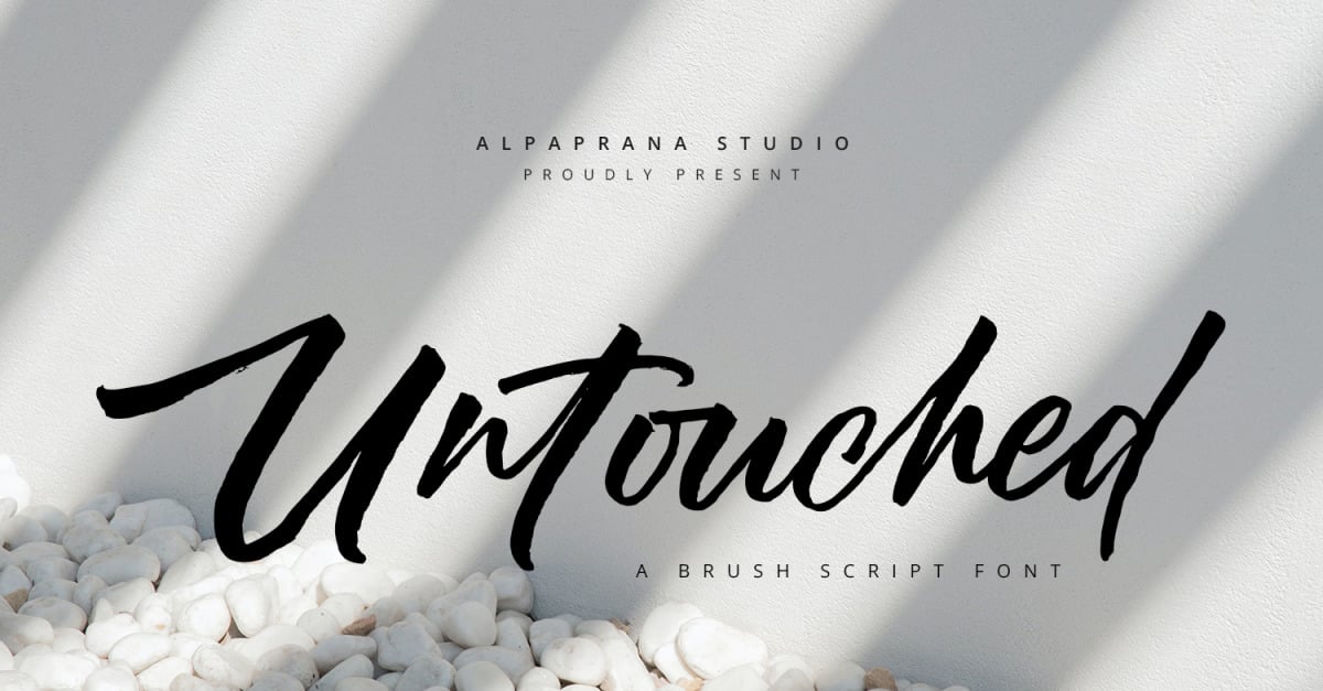 Sin tocar - Fuente Brush Script #323189 - TemplateMonster