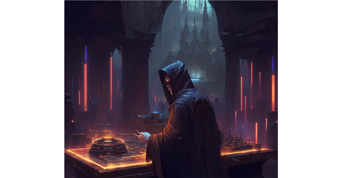 Oliver Assistant Wizard Illustration - TemplateMonster