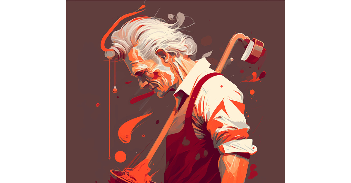 Vecteur d'illustration de personnage Gabriel