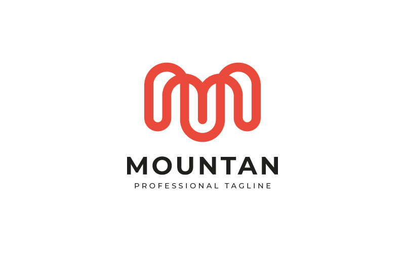 Harf M Monogram Logo Tasarımı #323554 - TemplateMonster