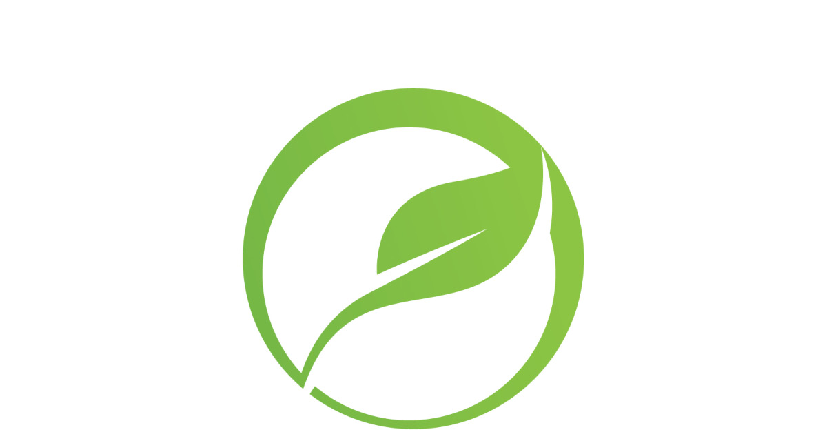 Hoja verde logo ecología naturaleza hoja árbol v44