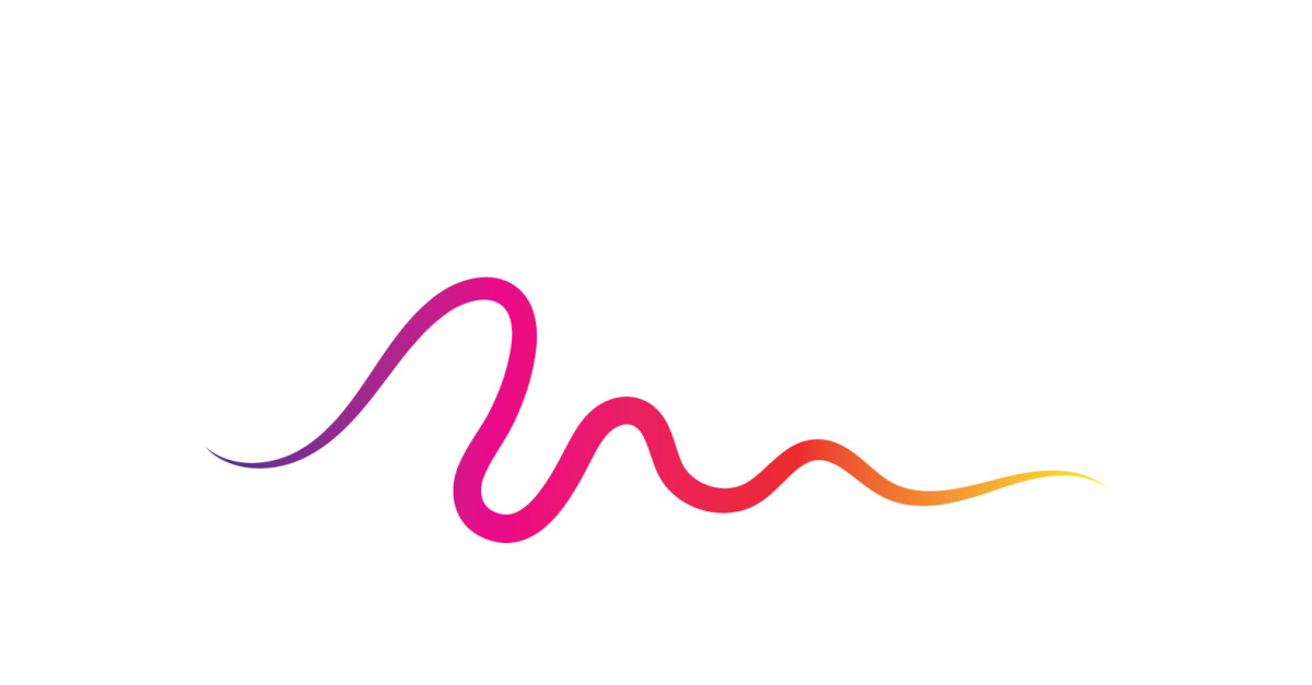 Line sound wave equalizer simple element logo design v5