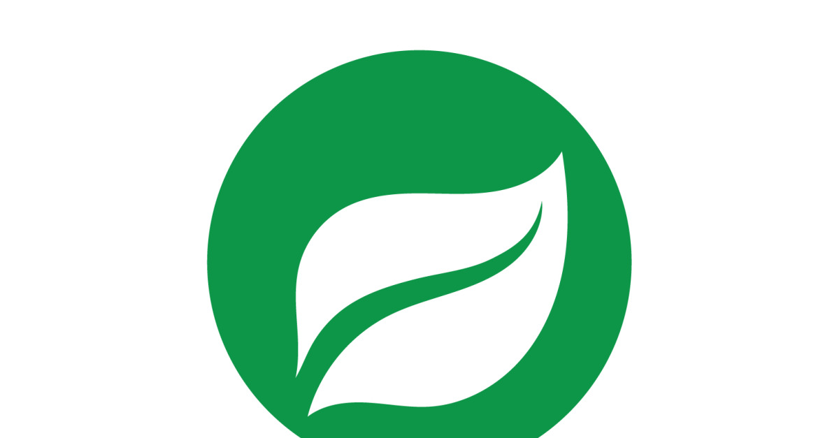 Projeto da árvore do elemento da natureza da folha verde ou nome da ...