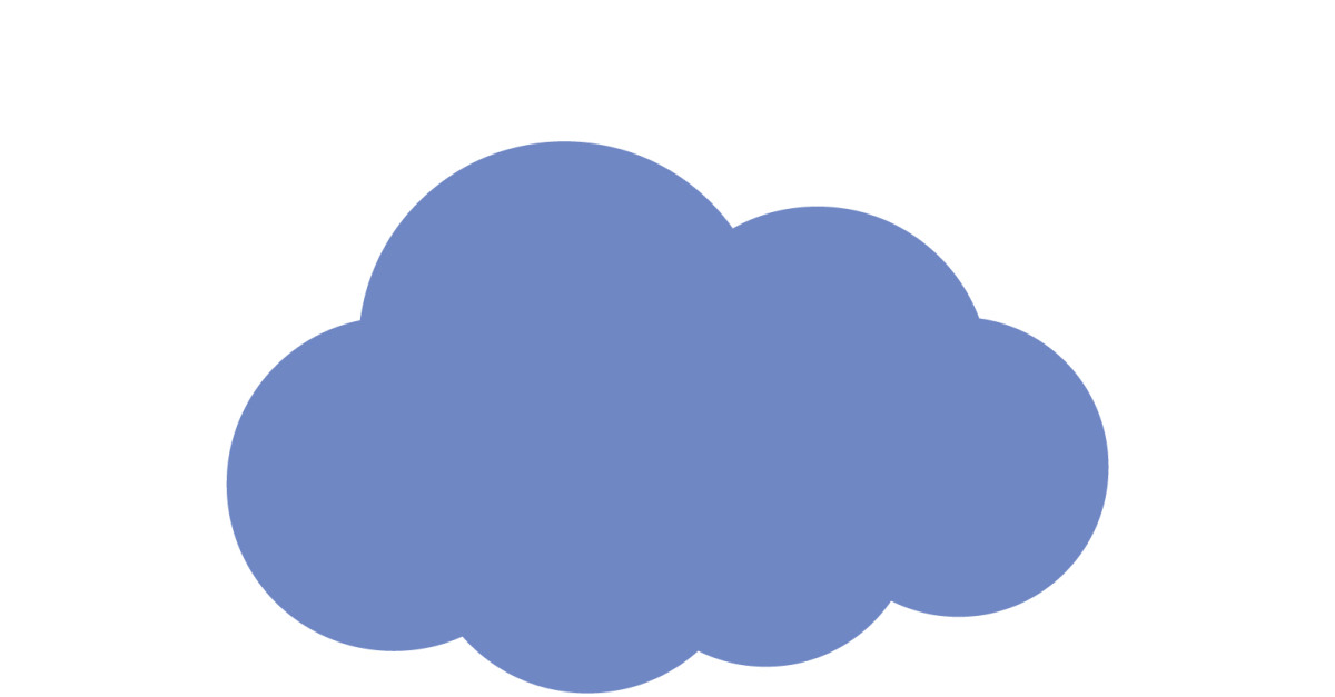 Cloud blue sky element design for logo company v25