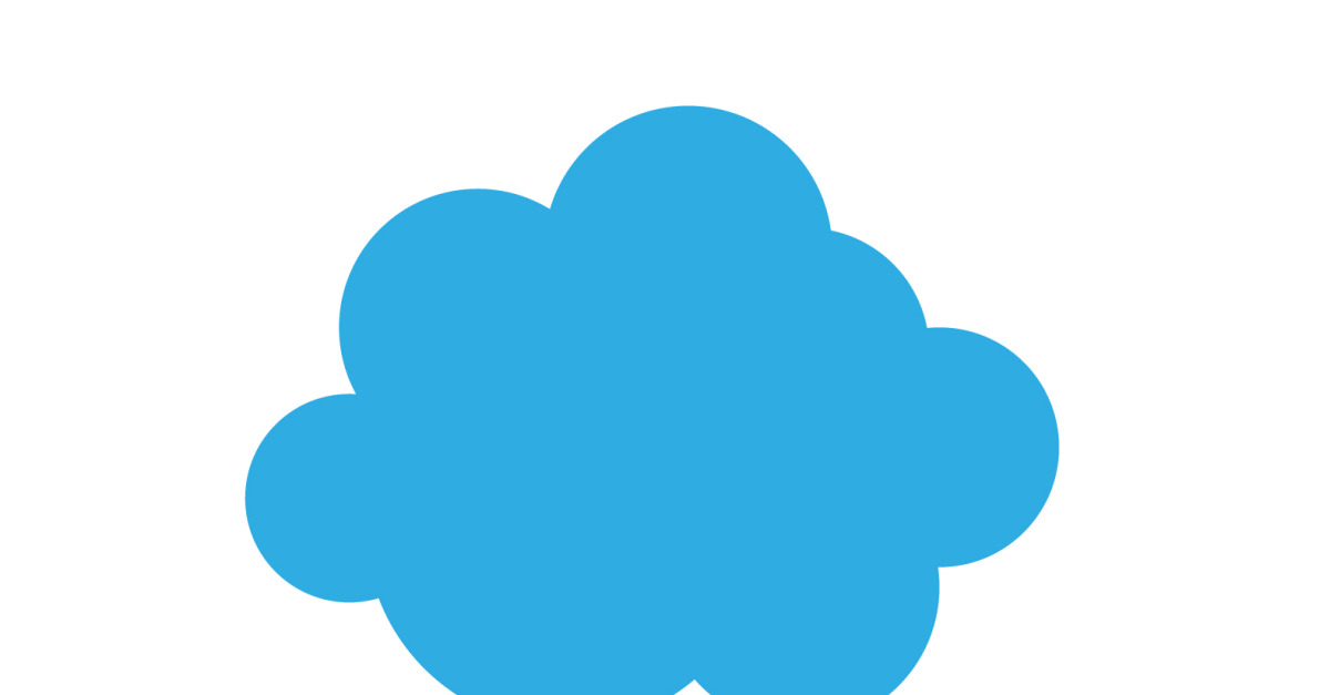 Cloud blue sky element design for logo company v49