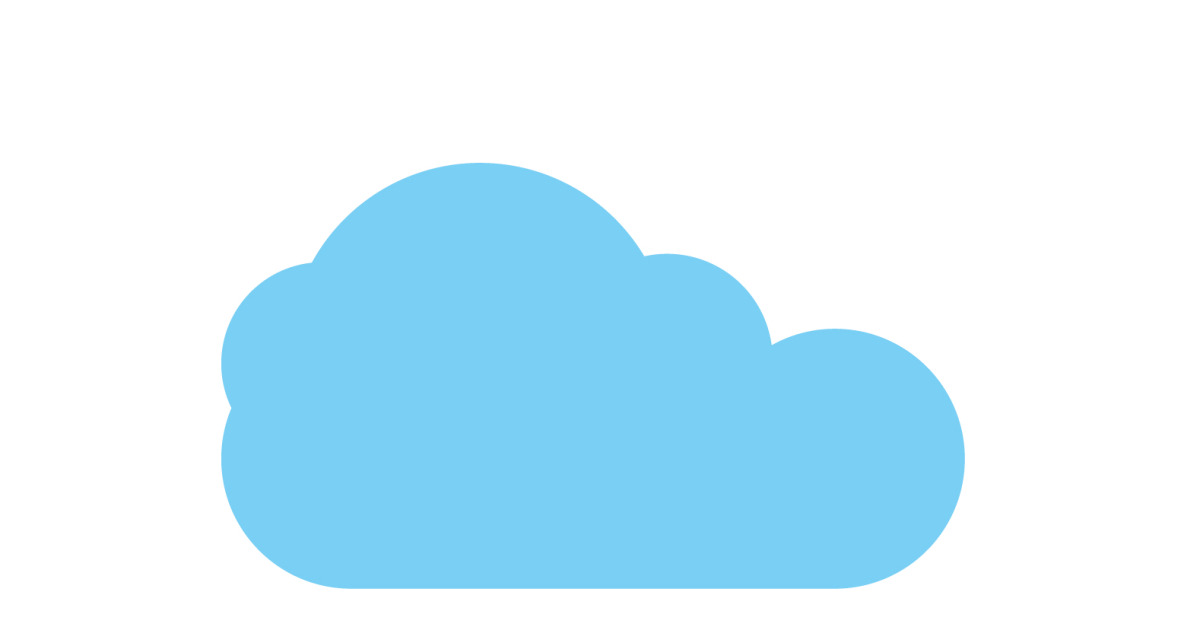 Diseño de elementos de cielo azul en la nube para la empresa de ...