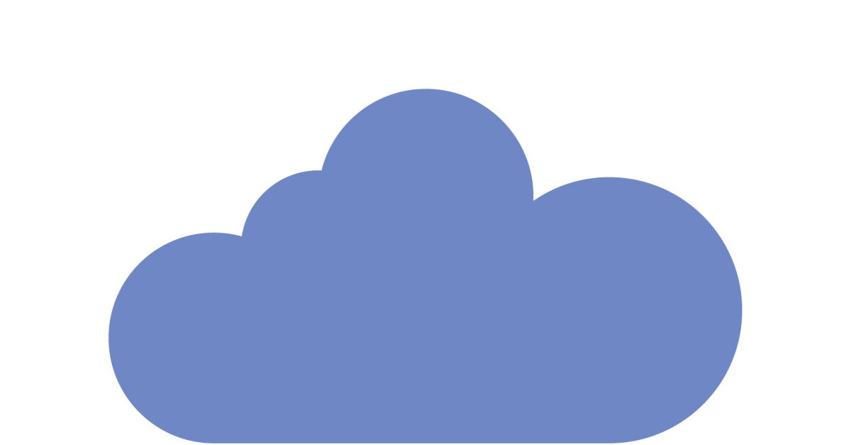 Diseño de elementos de cielo azul en la nube para la empresa de ...