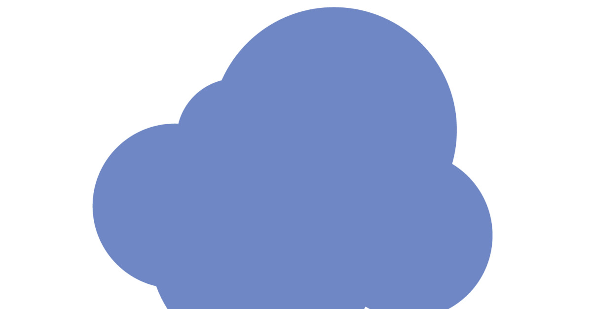 Diseño de elementos de cielo azul en la nube para la empresa de ...